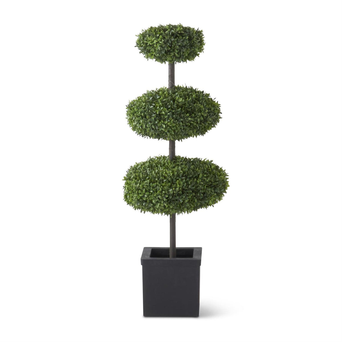 44.5 Inch 3 Disk Boxwood Topiary Tree – thanq.gifts