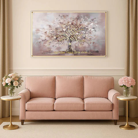 Painted by Batya Real Pink Family Tree – thanq.gifts