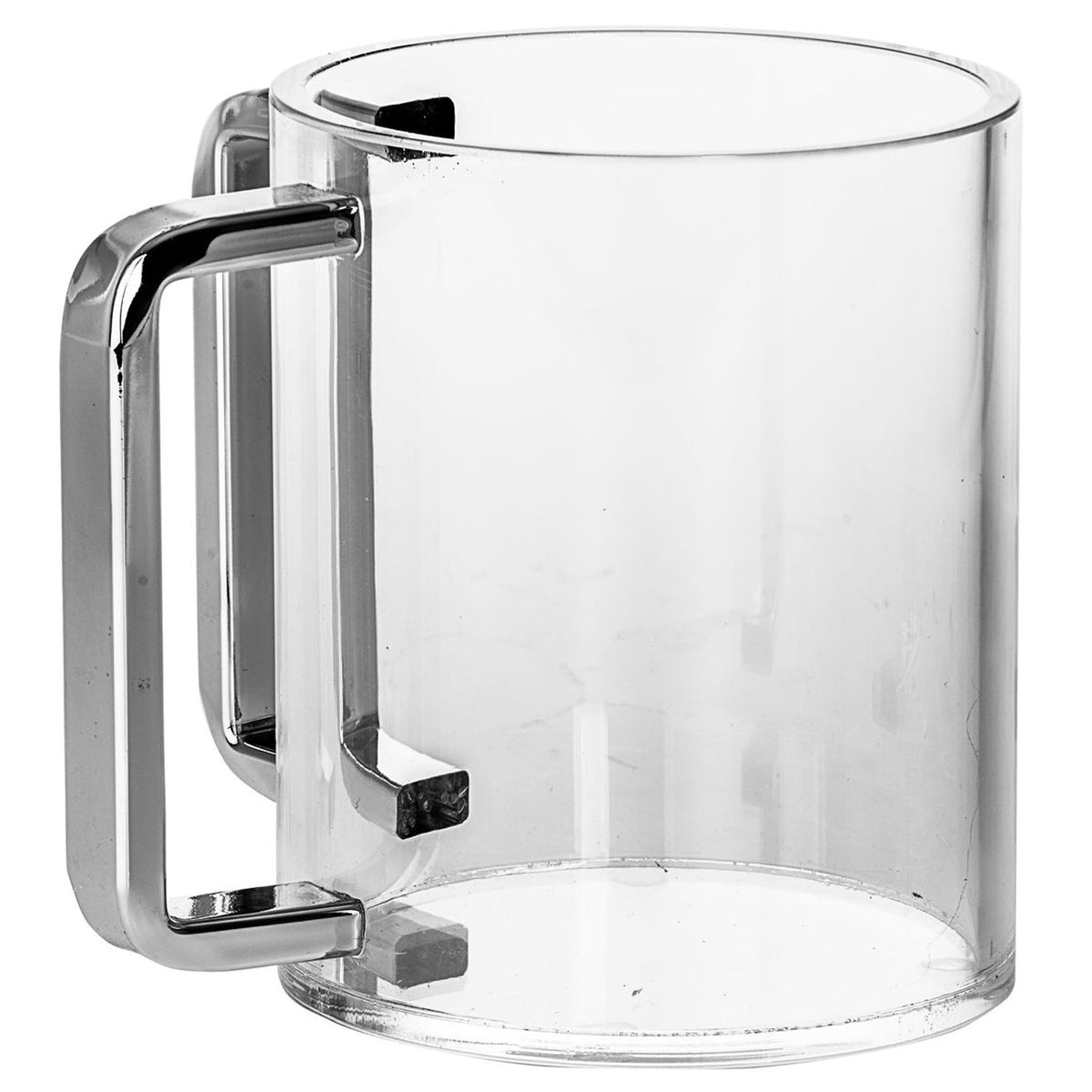 WASH CUP LUCITE SILVER HANDLES – thanq.gifts